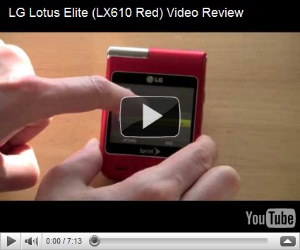 LG Lotus Elite LX610 - Plano Terra